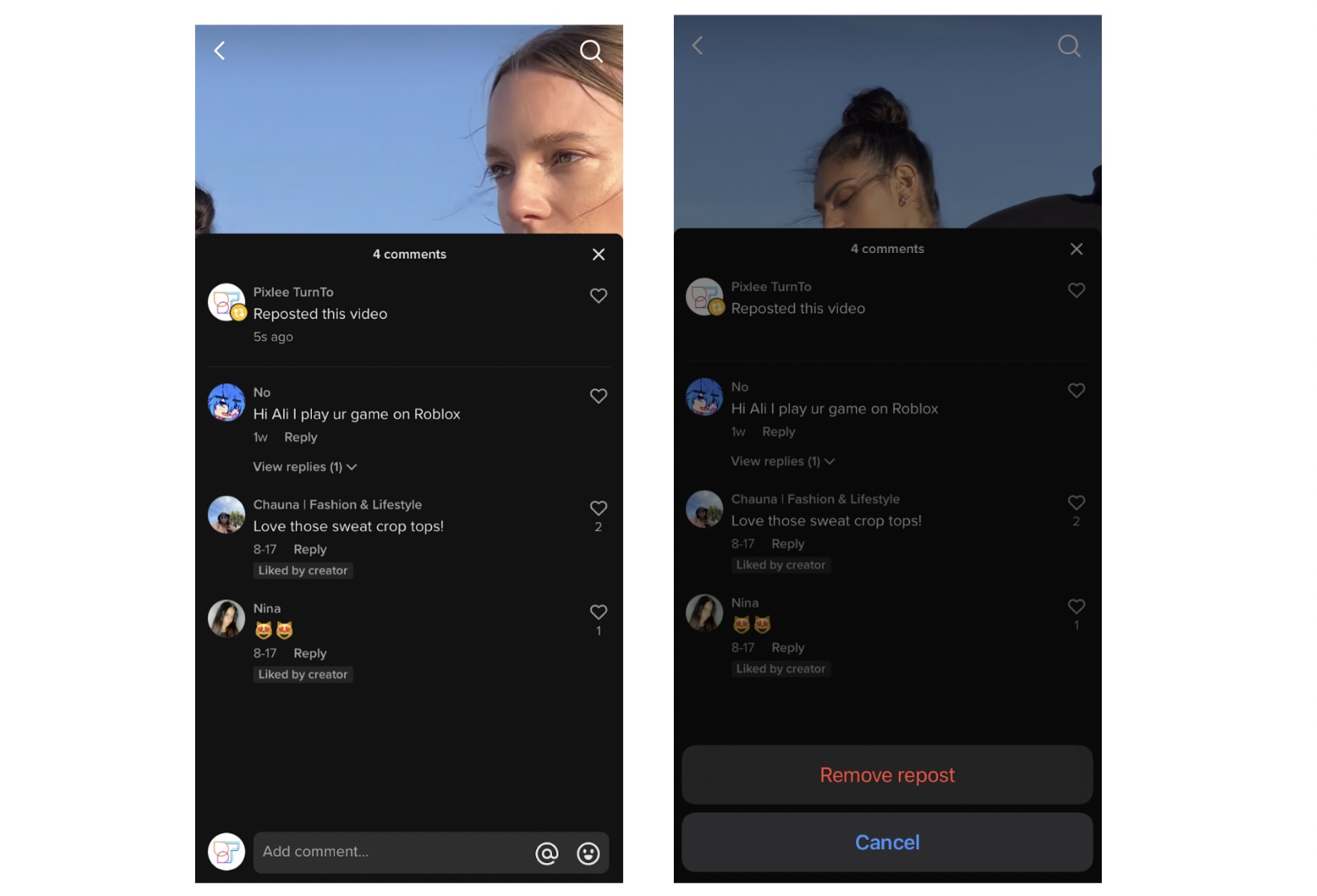 How To Repost On Tiktok Pixlee Turnto Blog 